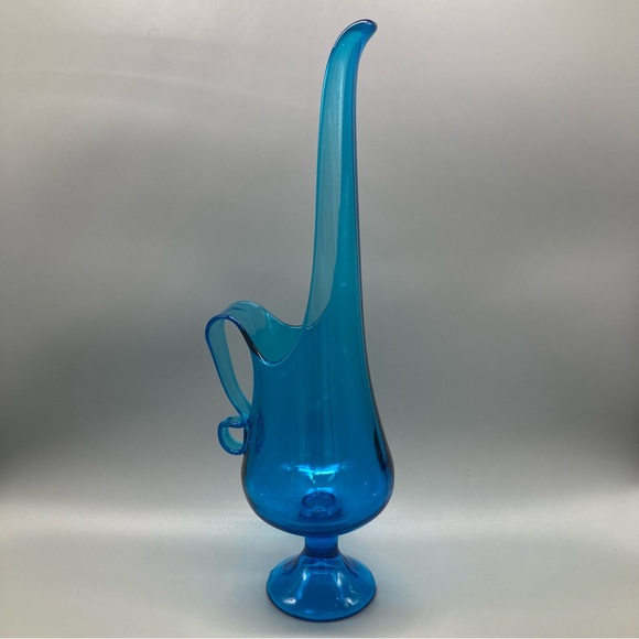 Le Smith | Dining | Le Smith 6 196s Midcentury Modern Viking Glass Aqua ...
